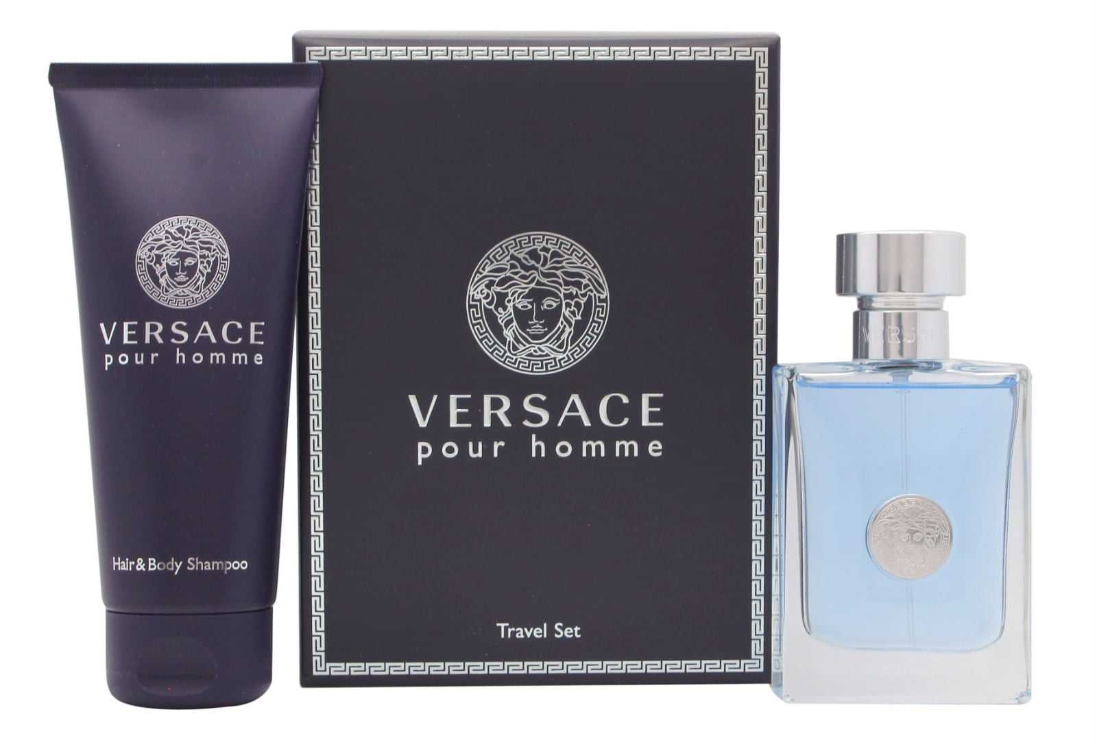 Versace Kit Pour Homme + Body Shampoo Eau De Toilette Masculino – LE LOYN